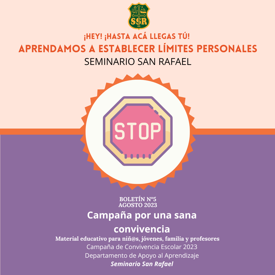 Aprendamos A Establecer Límites Personales | Seminario San Rafael