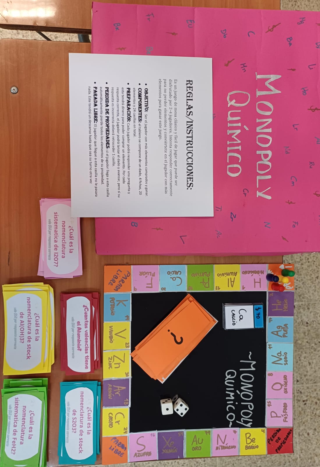 Aprende Química Inorgánica Con Juegos De Mesa | Seminario San Rafael